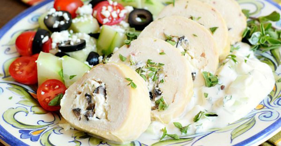 Greek Chicken Roll-Ups - Dump and Go Dinner | Once A Month Meals