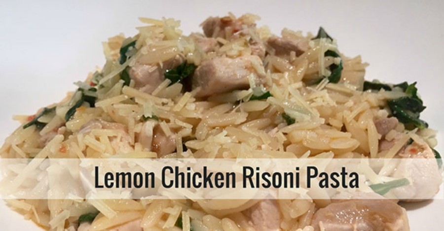 Lemon Chicken Risoni Pasta - Ready to Eat Dinner | Once A Month Meals