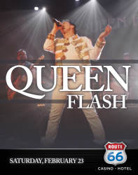 QUEEN FLASH A TRIBUTE TO QUEEN @ Legends Theater - Route 66 Casino ...