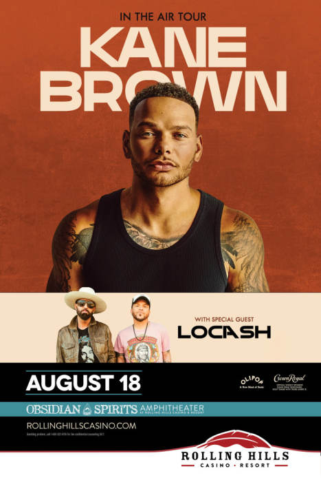 KANE BROWN IN THE AIR TOUR @ The Obsidian Spirits Amphitheater at ...