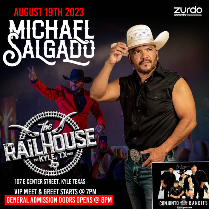Michael Salgado w/ Special Guests Conjunto Bandits @ The Railhouse Kyle ...