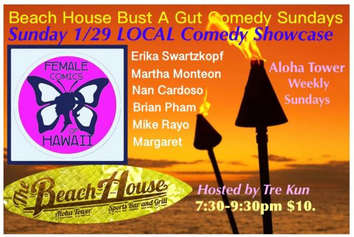 LocaL Comedy Showcase @ Aloha Tower Honolulu, HI - January 29th 2023 7: ...