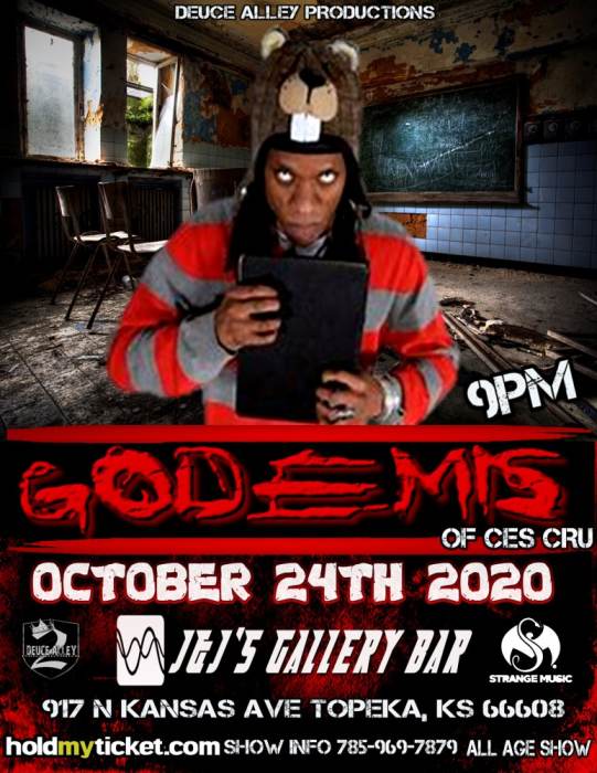 GODEMIS of CES CRU/STRANGE MUSIC Live J&J's GALLERY BAR 10-24-2020 @ J ...