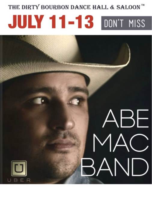 Abe Mac Band Two Step Lessons 7-8pm @ The Dirty Bourbon, Dance Hall ...