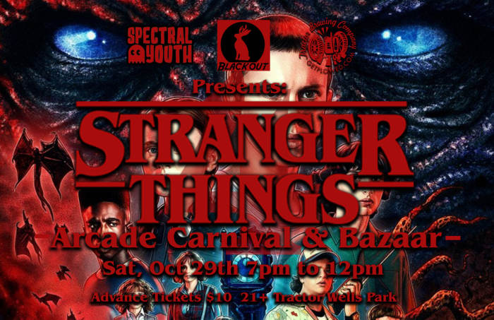Stranger Things 5 - Arcade Carnival & Bazaar @ Tractor Brewing- Wells ...