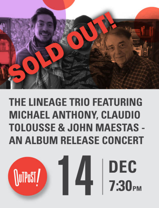 The Lineage Trio Featuring Michael Anthony, Claudio Tolousse & John ...