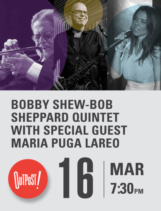 Bobby Shew-Bob Sheppard Quintet with Special Guest Maria Puga Lareo ...