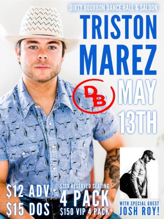Tristan Marez With Opening Act Josh Roy The Dirty Bourbon Dance tristan-marez-with-opening-act-josh-roy-the-dirty-bourbon-dance