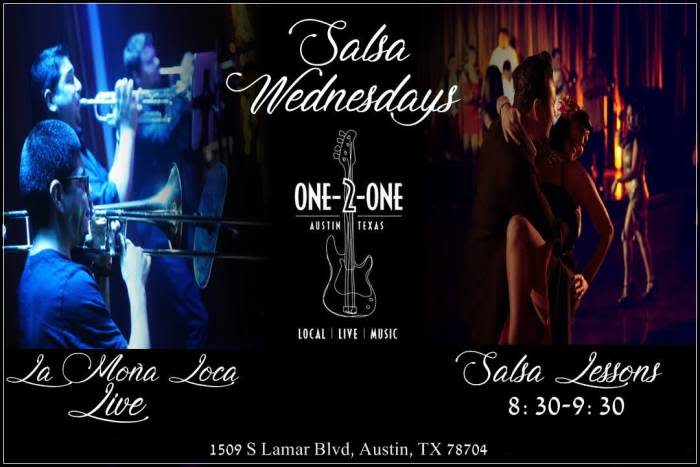La Moña Loca Salsa Wednesdays @ ONE-2-ONE BAR Austin, TX - October 16th ...