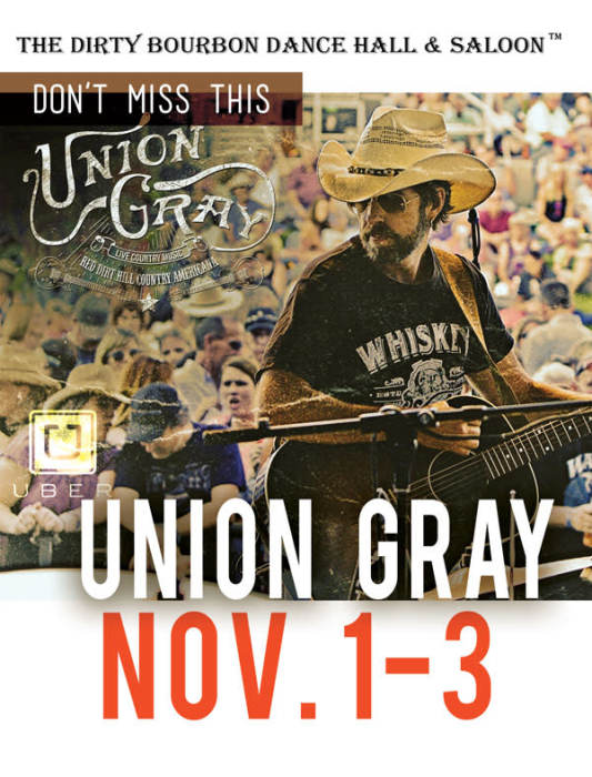 Union Gray @ The Dirty Bourbon, Dance Hall & Saloon Albuquerque, NM ...