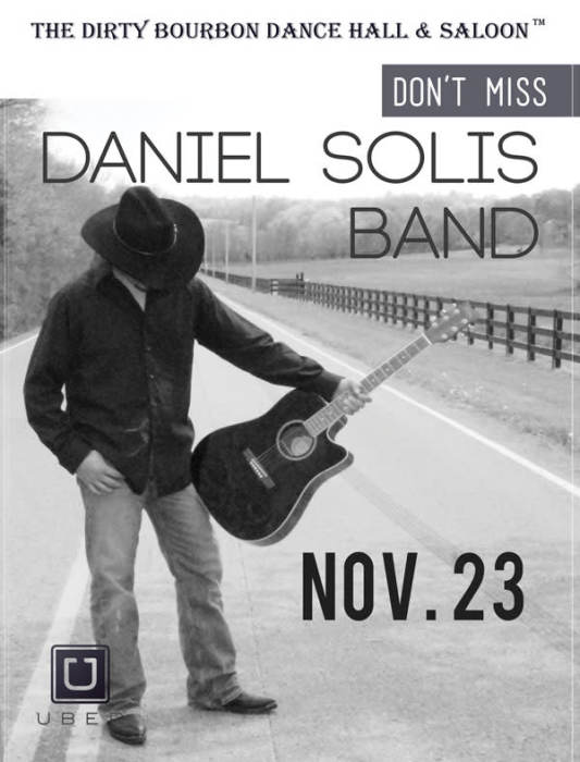 Daniel Solis Band Line Dance Lesson 6-8pm @ The Dirty Bourbon, Dance ...