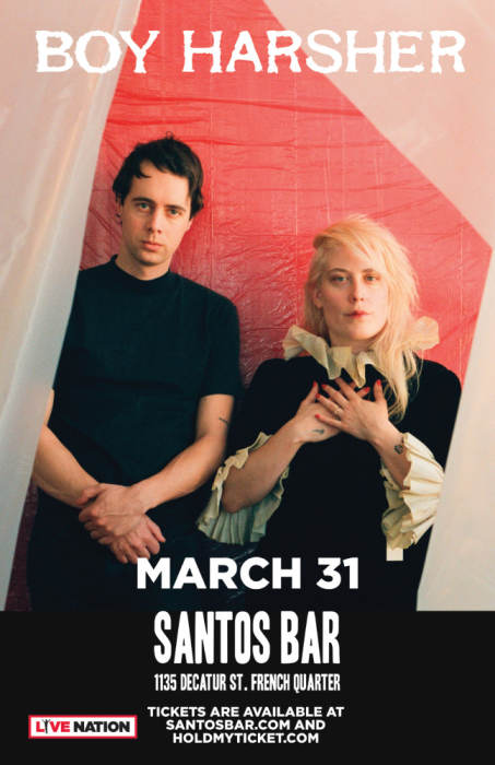 Boy Harsher w.s.g. Special Interest @ SANTOS NEW ORLEANS, LA - March ...