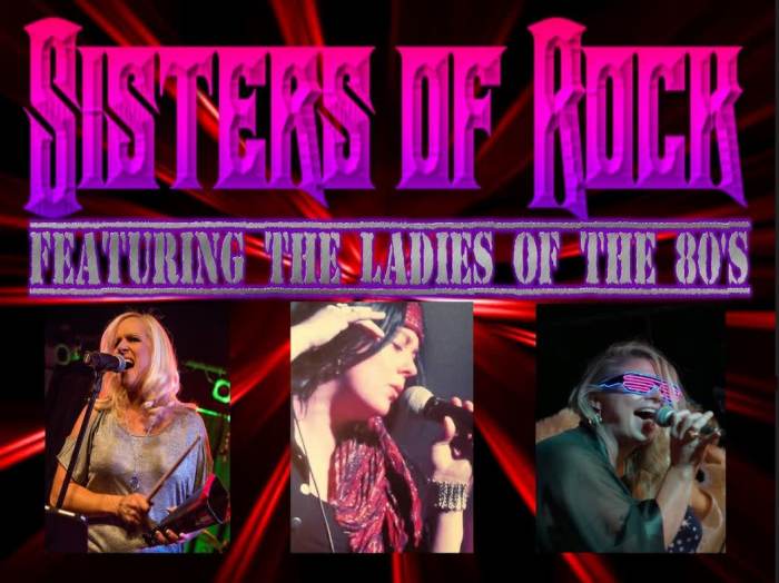 Sisters of Rock - A Tribute to your Female Rock @ Buffalo Rose Golden ...