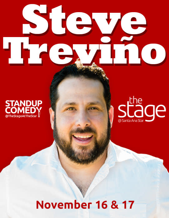 Steve Trevino- 7:00pm show @ The Stage at Santa Ana Star Casino Hotel ...