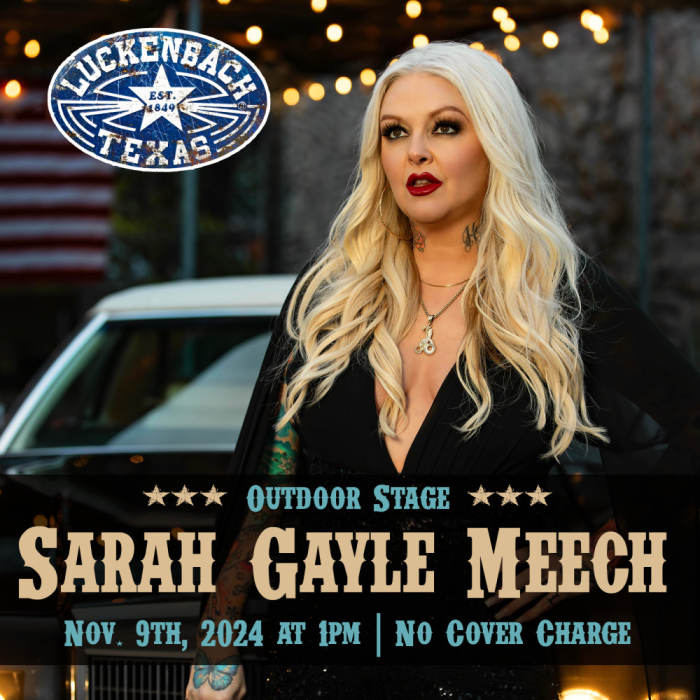 Sarah Gayle Meech Live On The Biergarten Stage (Outdoor Show ...