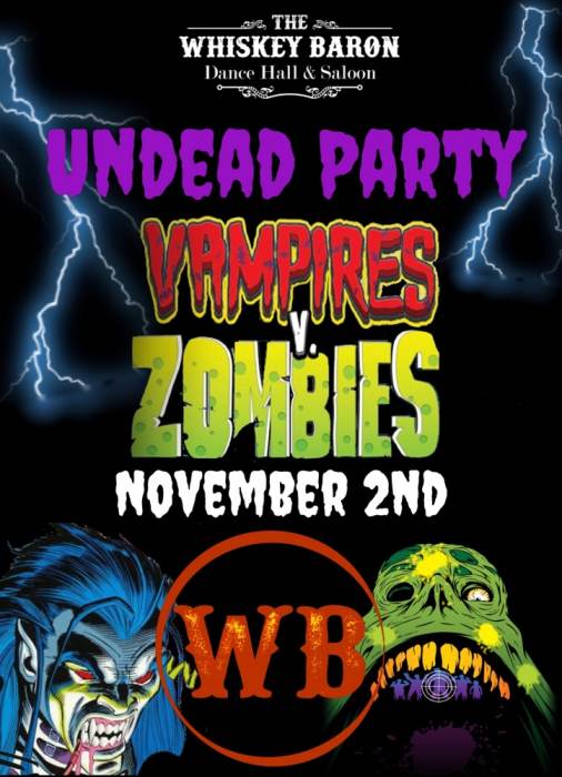 Undead Party @ Whiskey Baron Dance Hall & Saloon Colorado Springs , CO ...