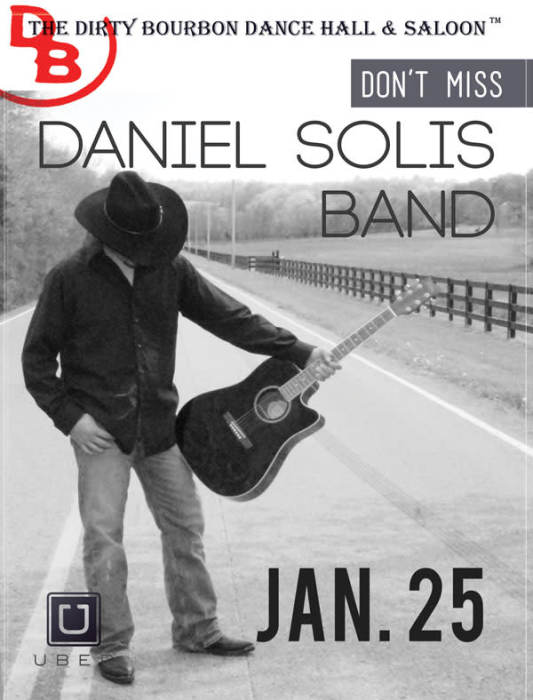 Daniel Solis Band Line Dance Lessons 6-8pm @ The Dirty Bourbon, Dance ...