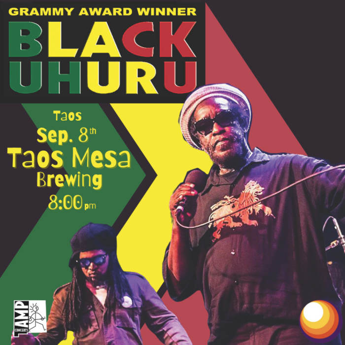 Black Uhuru @ Taos Mesa Brewing Mothership El Prado, NM - September 8th ...