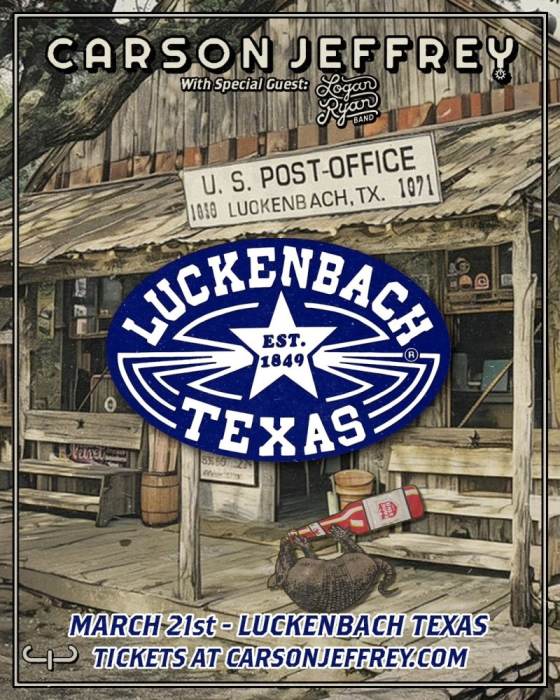 Carson Jeffrey + Logan Ryan Band Dancehall Show @ Luckenbach Texas ...