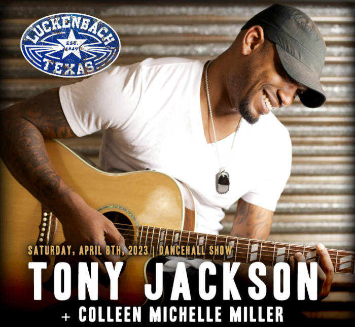 Tony Jackson + Colleen Michelle Miller Dancehall Show @ Luckenbach ...