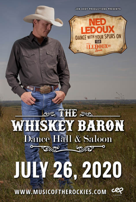 Ned LeDoux @ Whiskey Baron Dance Hall & Saloon Colorado Springs , CO ...