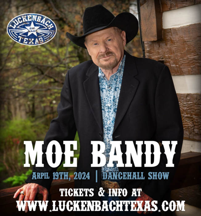 Moe Bandy DANCEHALL SHOW @ Luckenbach Texas Fredericksburg, TX - April ...
