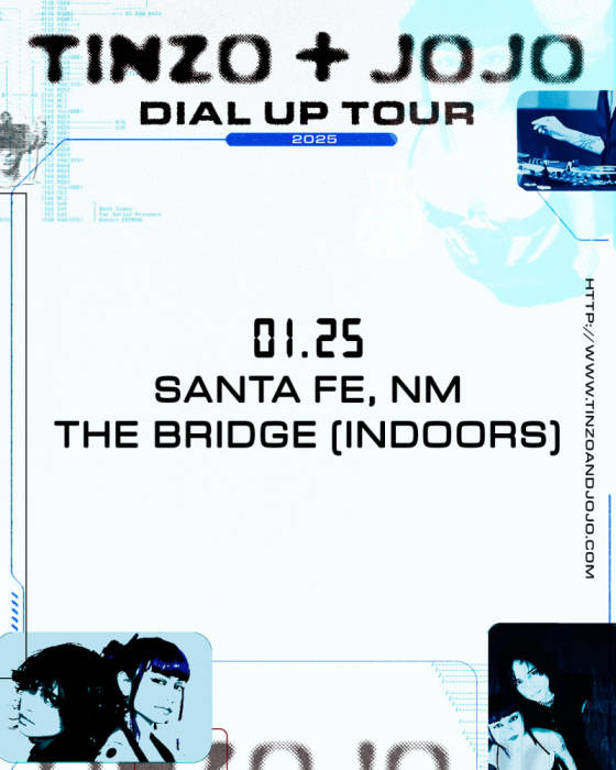 Tinzo + Jojo Dial Up Tour 2025 @ The Bridge at Santa Fe Brewing Santa ...
