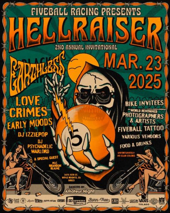 2nd Annual HELLRAISER INVITATIONAL w/ EARTHLESS- TIX AVAILABLE AT THE ...
