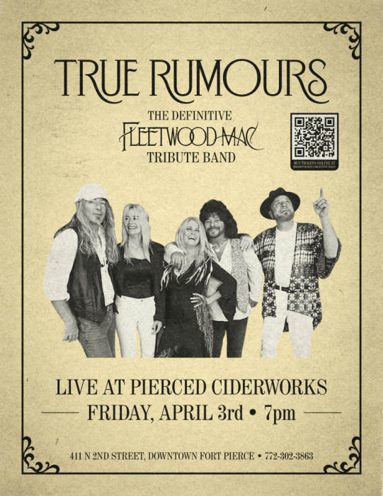 True Rumours Fleetwood Mac Tribute Band @ Pierced Ciderworks Fort ...