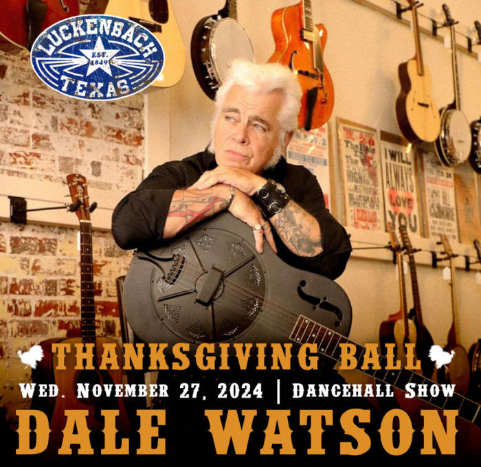 Thanksgiving Ball w/Dale Watson Dancehall Show @ Luckenbach Texas ...