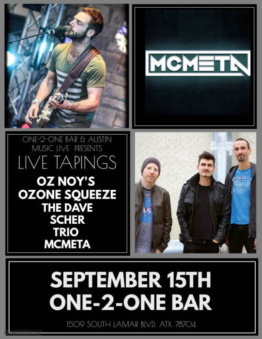 Ozone Squeeze (Oz Noy), The Dave Scher Trio & McMeta @ ONE-2-ONE BAR ...