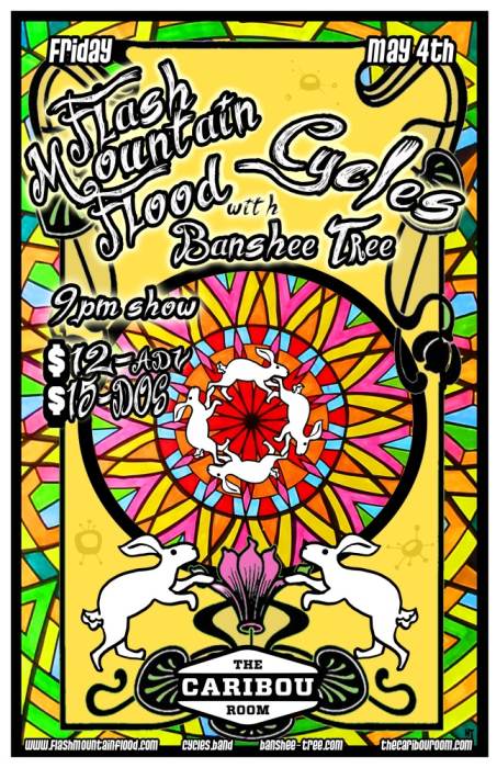 Flash Mountain Flood & Cycles w/ Banshee Tree @ The Caribou Room ...