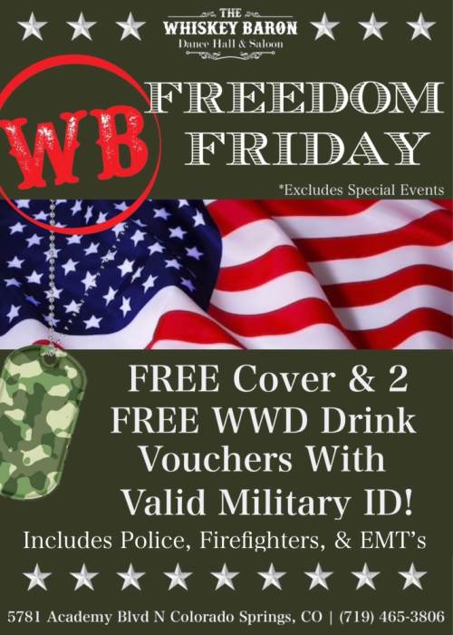 Freedom Friday All Dj Request Night @ Whiskey Baron Dance Hall & Saloon ...