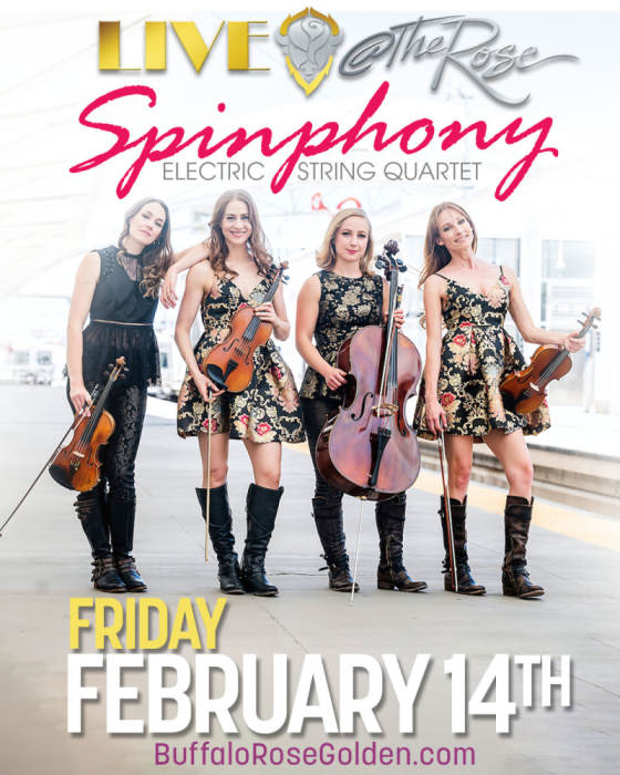 Spinphony Electronic String Quartet A Special Valentines Presentation ...
