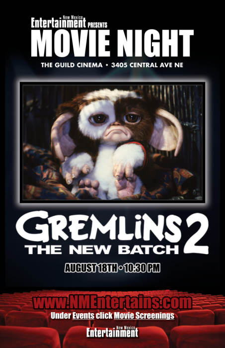 NME Movie Night: Gremlins 2: The New Batch @ The Guild Cinema Albuquerque, NM - August 18th 2023 ...