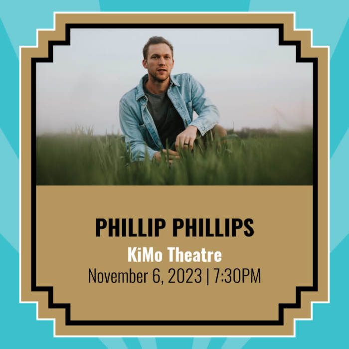 Phillip Phillips @ KiMo Theatre Albuquerque, NM - November 6th 2023 7:30 pm