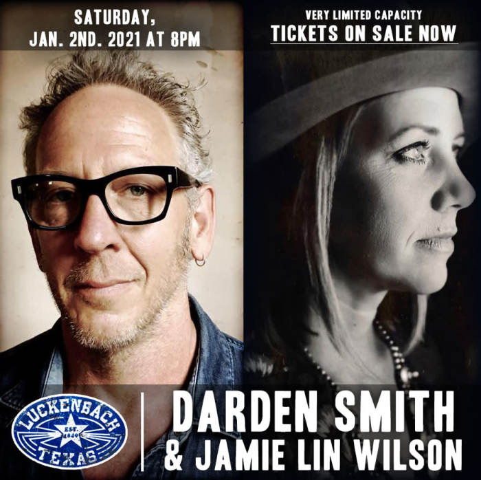 Darden Smith & Jamie Lin Wilson Dancehall Show - VERY @ Luckenbach ...