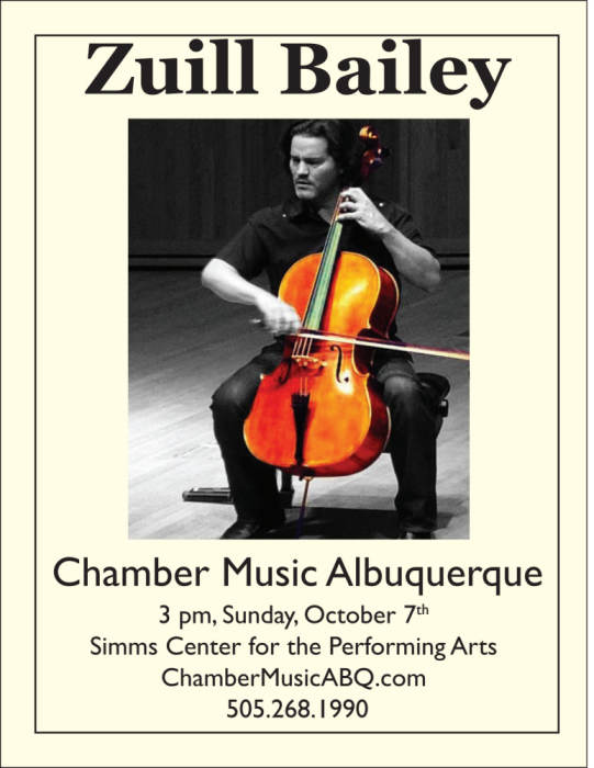 Zuill Bailey, cello In Recital with pianist Robert Koenig @ Simms ...