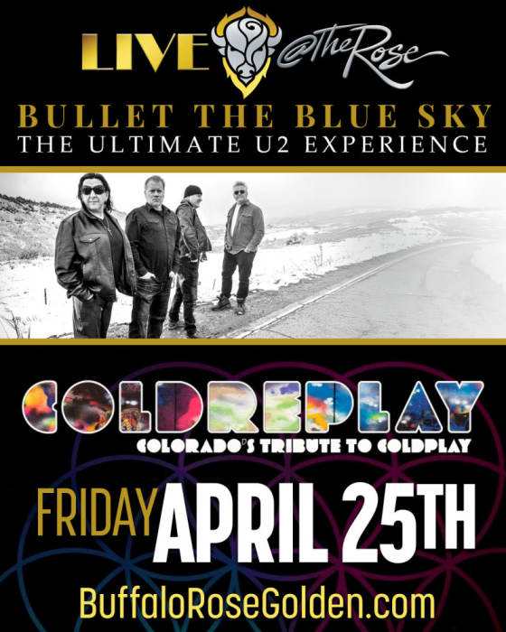 Bullet the Blue Sky & ColdReplay The Ultimate U2 & @ Buffalo Rose ...