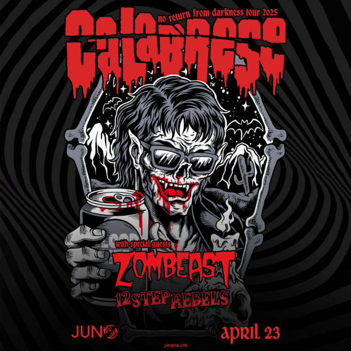 Calabrese * Zombeast * 12 Step Rebels @ Juno Brewery Albuquerque, NM ...