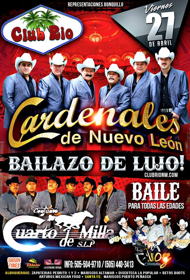 CARDENALES DE NUEVO LEON CLUB RIO @ CLUB RIO Albuquerque, NM - April ...