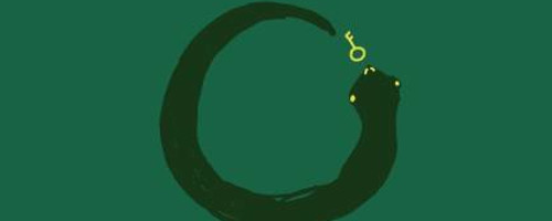 Storium — a chained snake